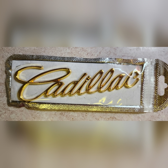 Other | New Cadillac Metal Gold Emblem Badge 7 | Poshmark